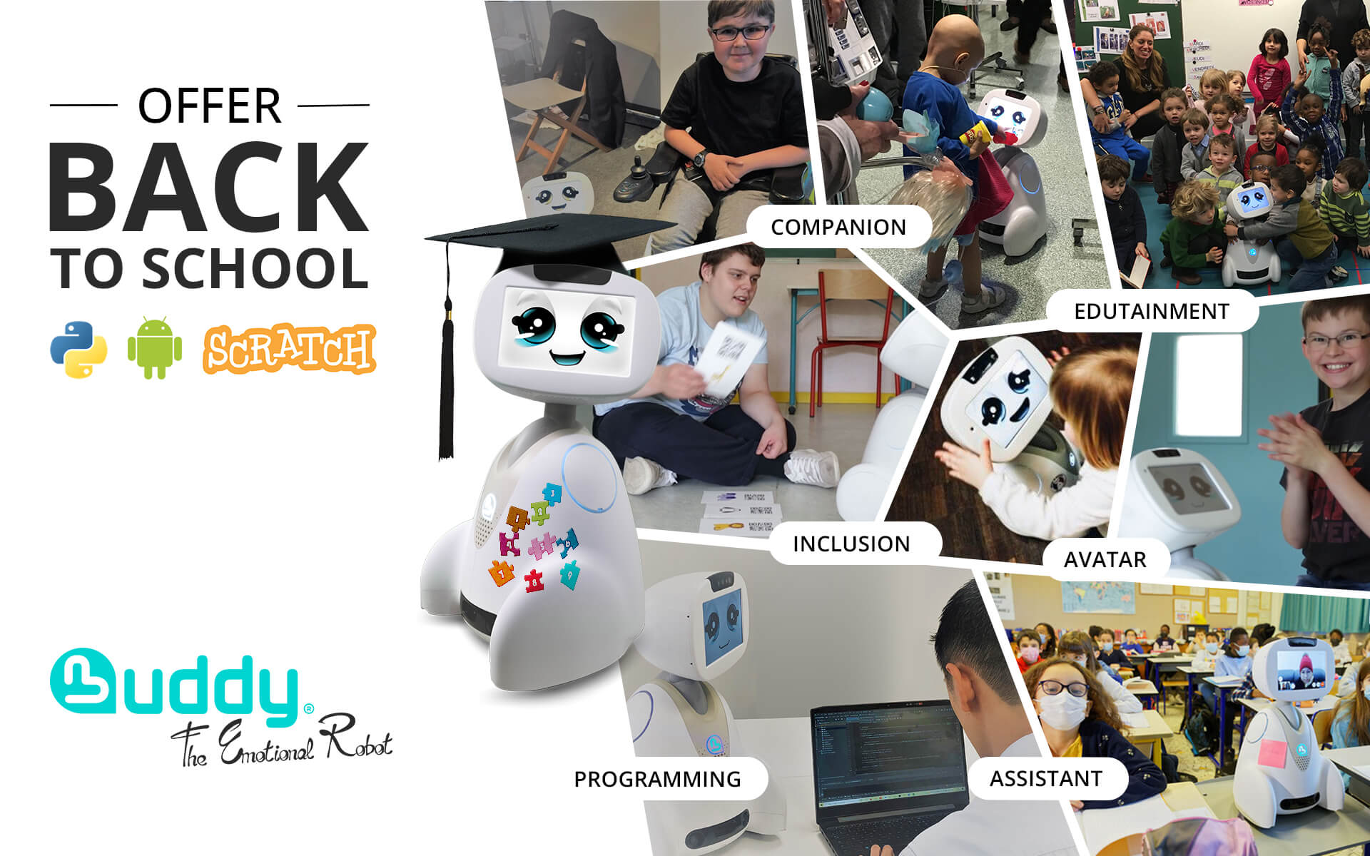 Blue Frog Robotics - OFFRE BACK TO SCHOOL POUR VOTRE RENTRÉE