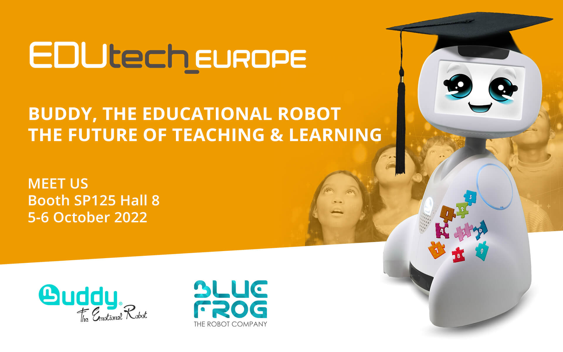 Blue Frog Robotics - Buddy at EDUCATECH 2022