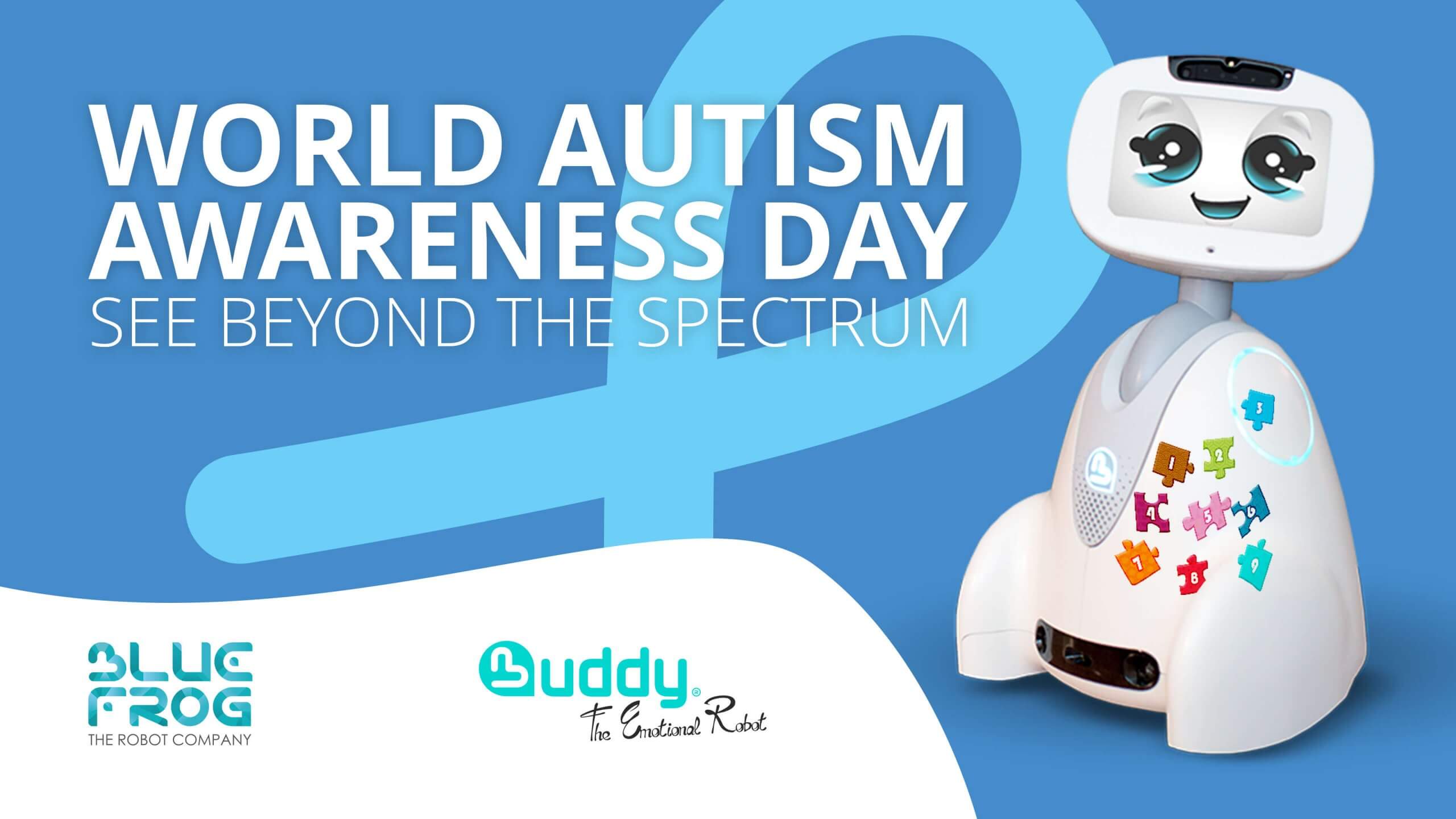 Blue Frog Robotics - World Autism Awareness Day