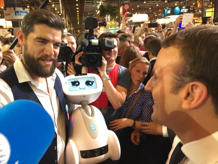 Blue Frog Robotics - Buddy AI robot VIVATECH