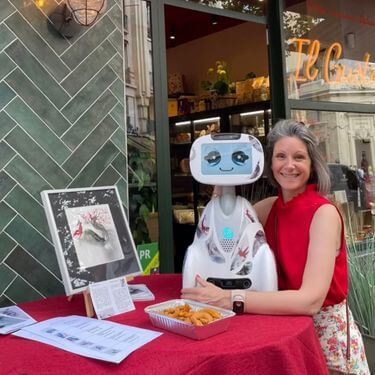 Blue Frog Robotics - Buddy au service de l'art